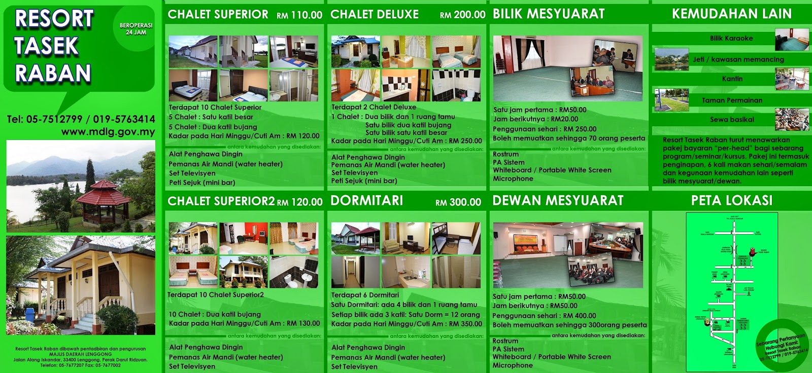 Resort Tasik Raban | menarikdi.com